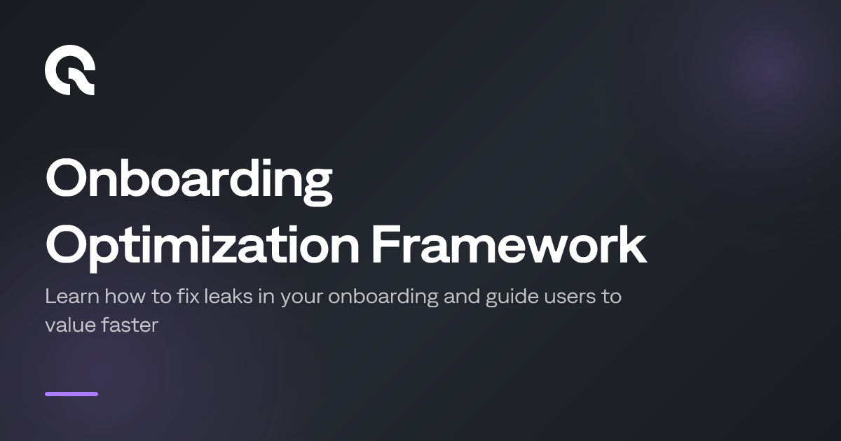 Onboarding Optimization Framework | Qonversion Guides